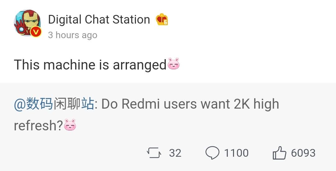 First Redmi phone with 2K display inches closer to launch