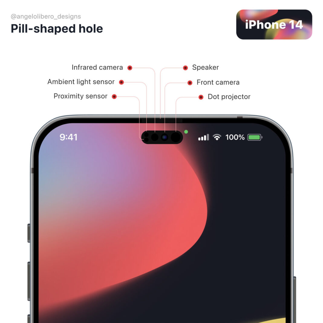 Apple iPhone 14 lineup to ditch notch for a pill-shaped cutout to house ...