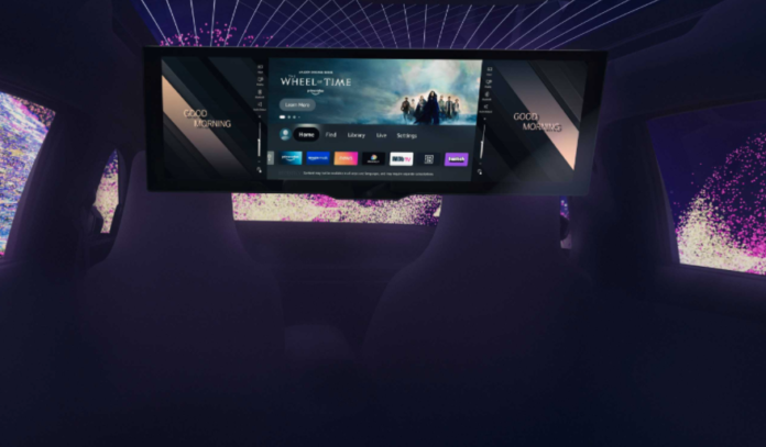 BMW's 31-inch Theatre Screen brings cinematic experience for backseat ...