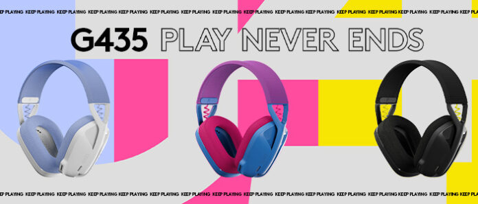 New Logitech G435 Wireless Gaming Headset with 40mm drivers are Carbon ...