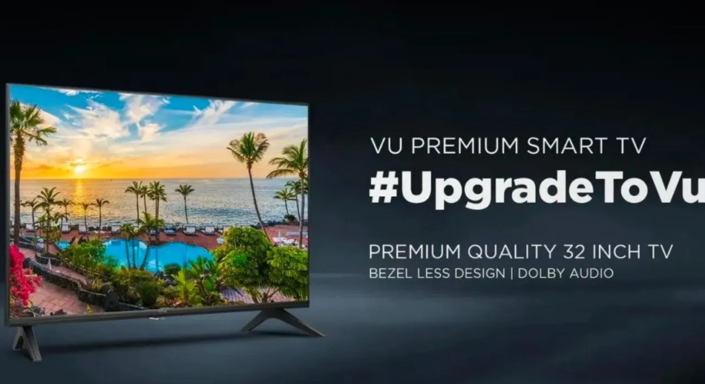 Vu Premium 32 inch Smart TV launched in India, features thin bezels ...