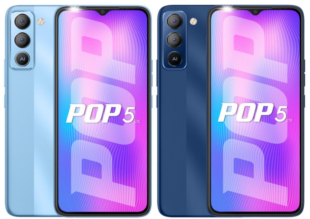 Tecno POP 5 LTE with Helio A25, 5000mAh battery launched in India for ...