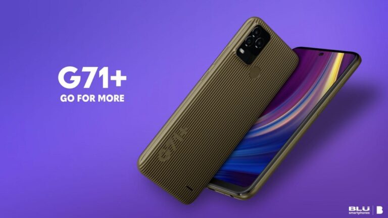 BLU G71+ with UNISOC T610 SoC and triple cameras announced in the ...