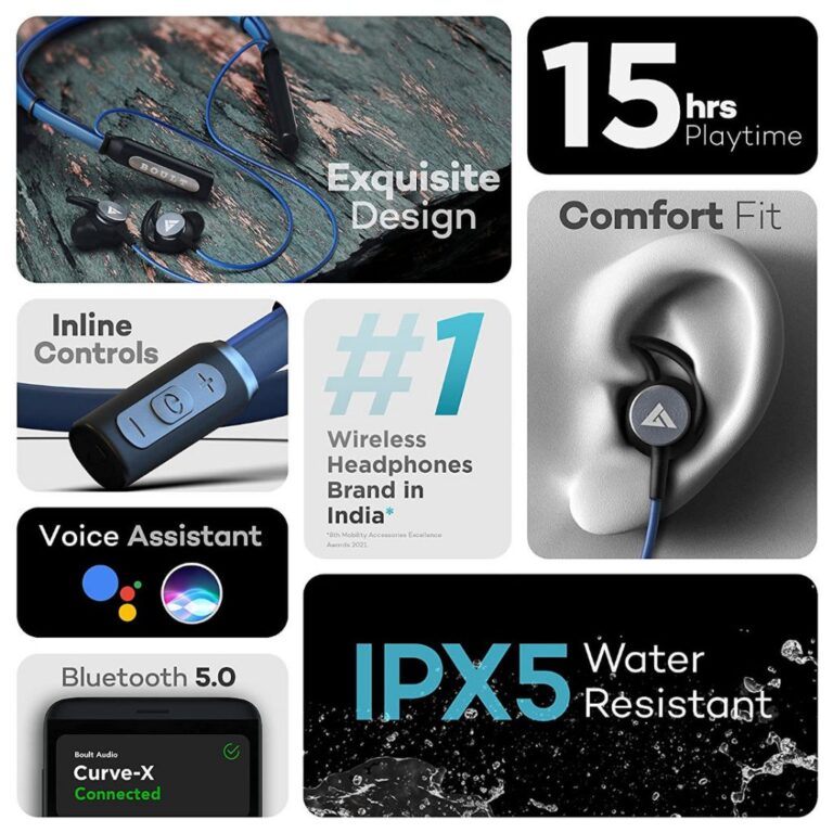 Boult Audio ProBass Curve-X neckband headset launched for Rs. 999 (~$13 ...