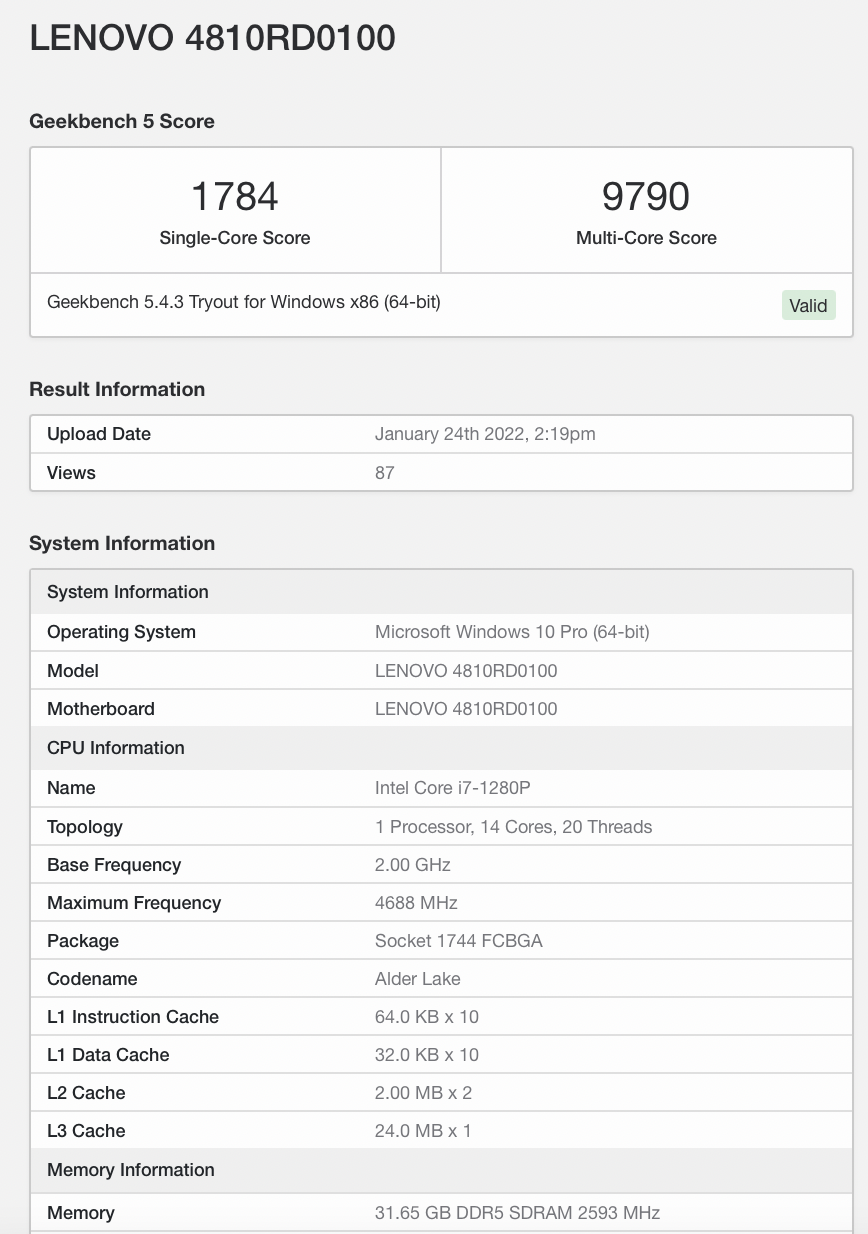 Geekbench Scores Leaked for Lenovo’s Upcoming Ultrabook, Sporting a ...