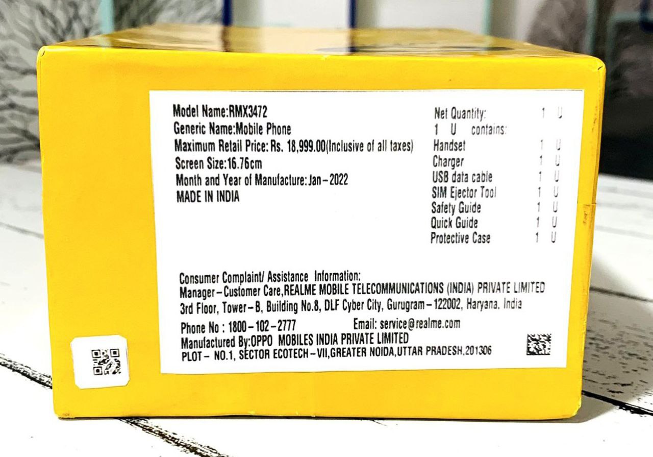 Realme 9 Pro, 9 Pro+ pricing for India appear through retail box images ...