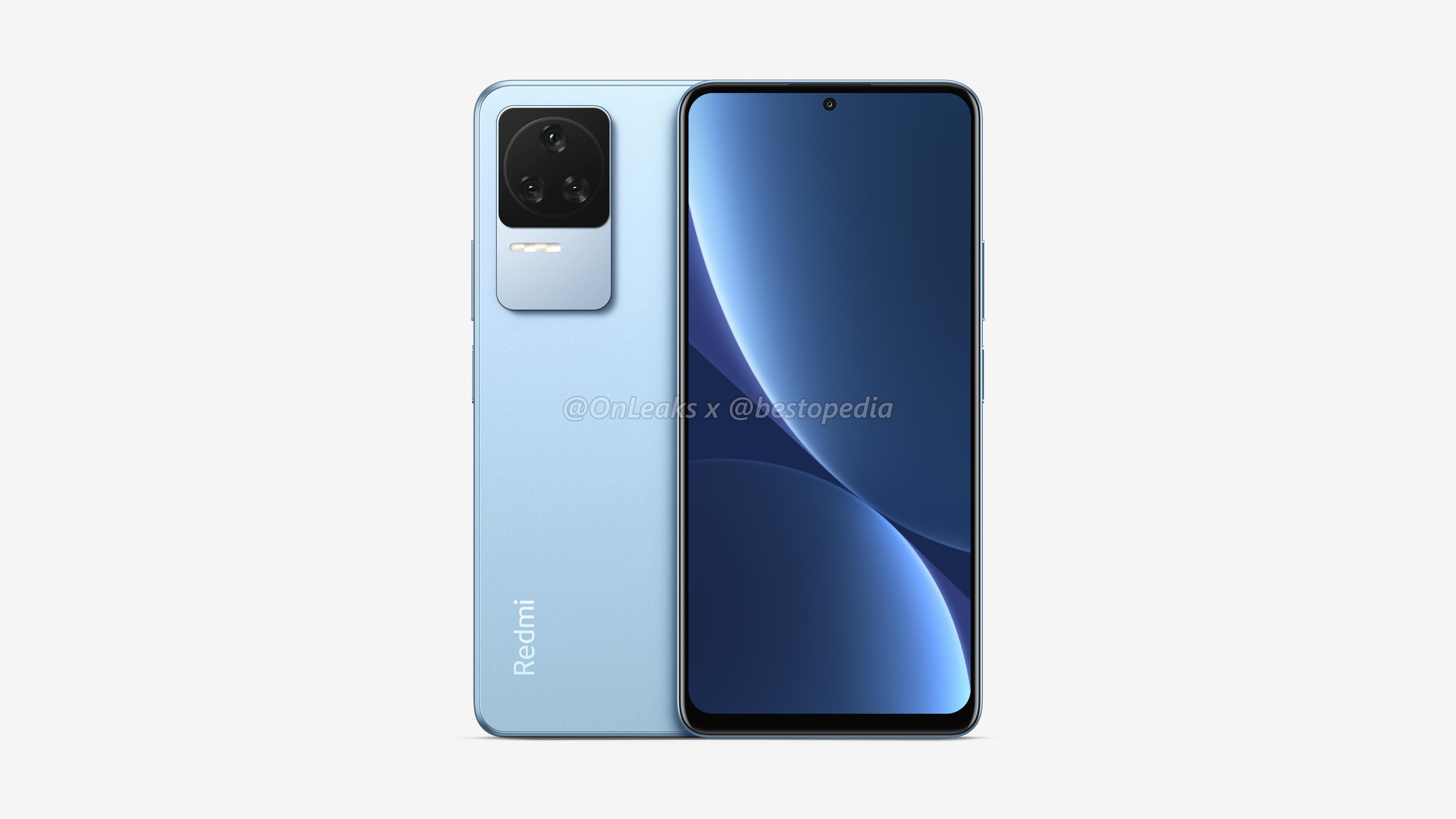 Redmi K50 leaked renders reveal design, triple camera setup - Gizmochina