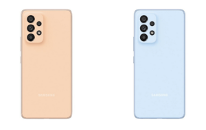 Samsung Galaxy A53 5G looks beautiful in Blue & Orange colors - Gizmochina
