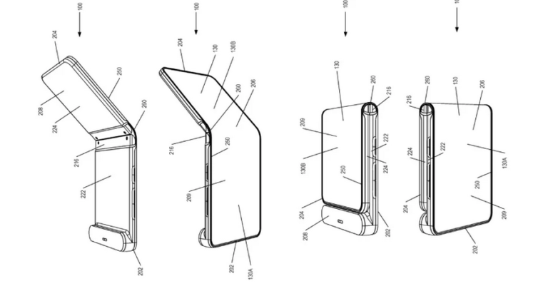 Motorola may be working on a foldable flip phone that bends backwards ...