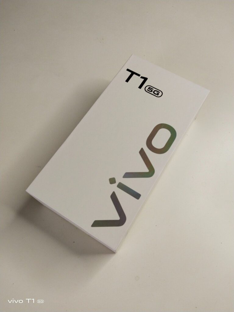 Vivo T1 5G box packaging and camera samples leaked - Gizmochina