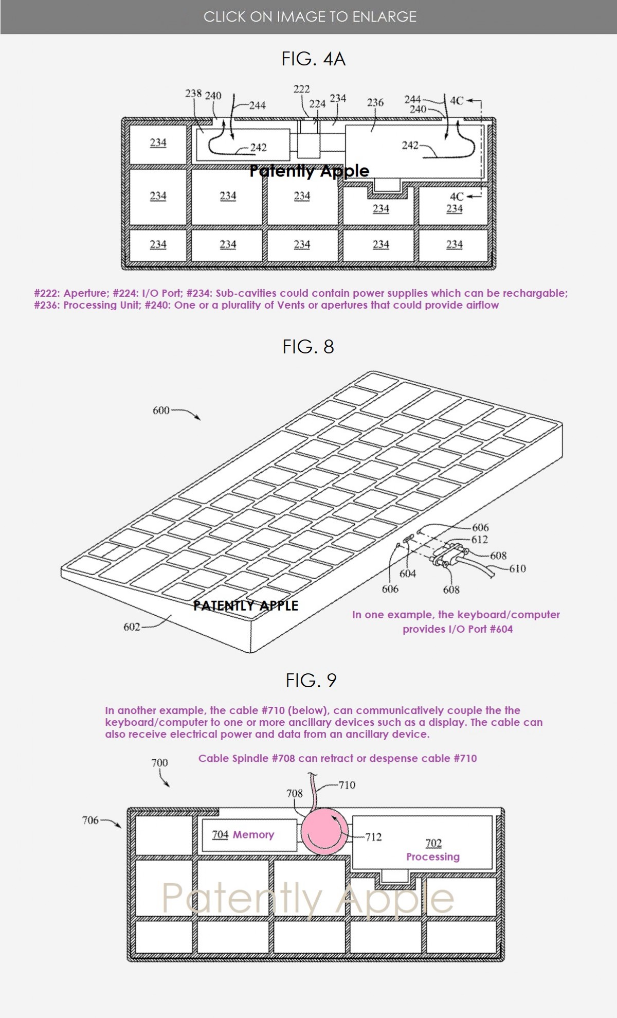 New Apple patent conceptualizes the Magic Keyboard with an in-built Mac ...