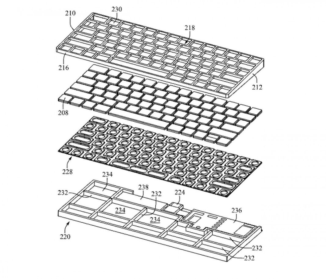 New Apple patent conceptualizes the Magic Keyboard with an in-built Mac ...