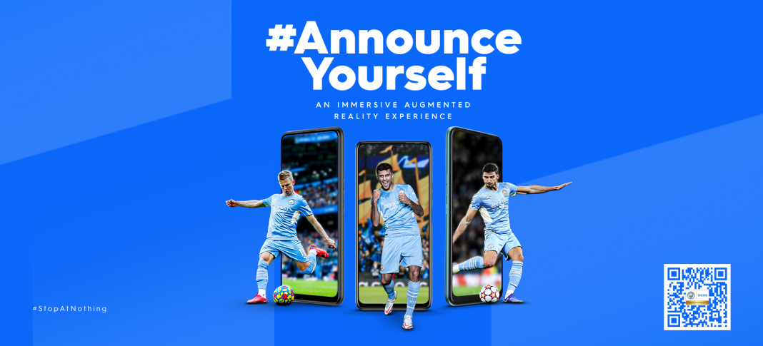 TECNO x ManCity brings world’s first Augmented Reality experience in ...