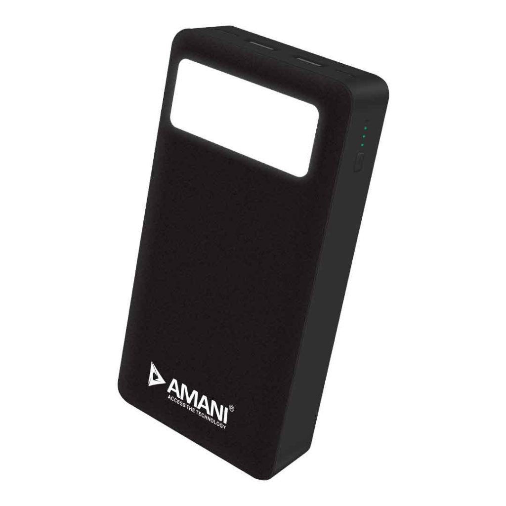 AMANI launches a 20,000mAh portable Power Bank with built-in torchlight ...