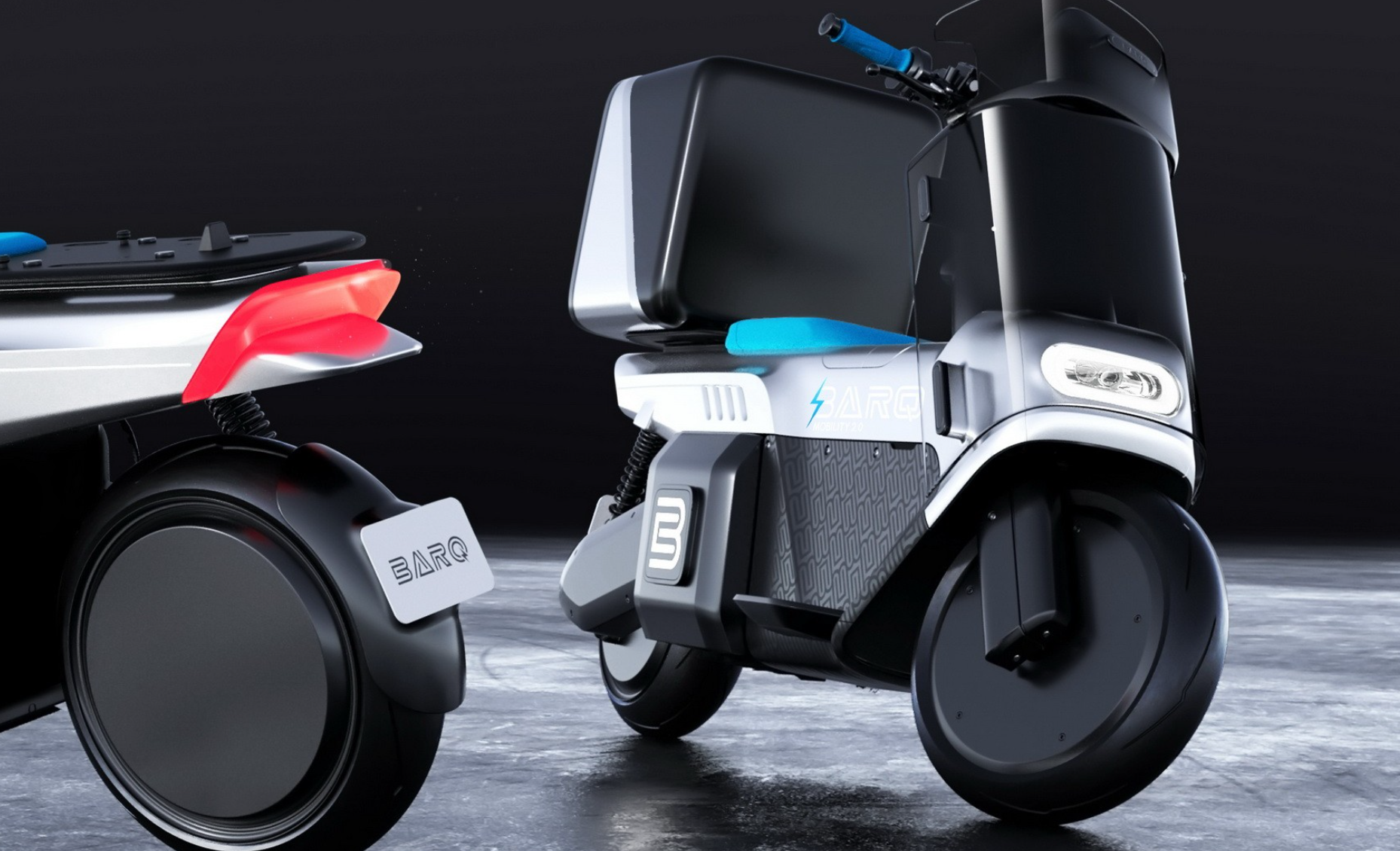 Barq unveils the Rena Max e-scooter with 150km range & a sleek design ...