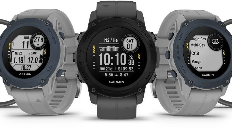 Garmin launches diving focused Decent G1 smartwatch - Gizmochina