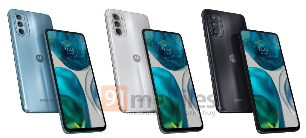 Motorola Moto G52 renders and specifications leaked ahead of launch ...