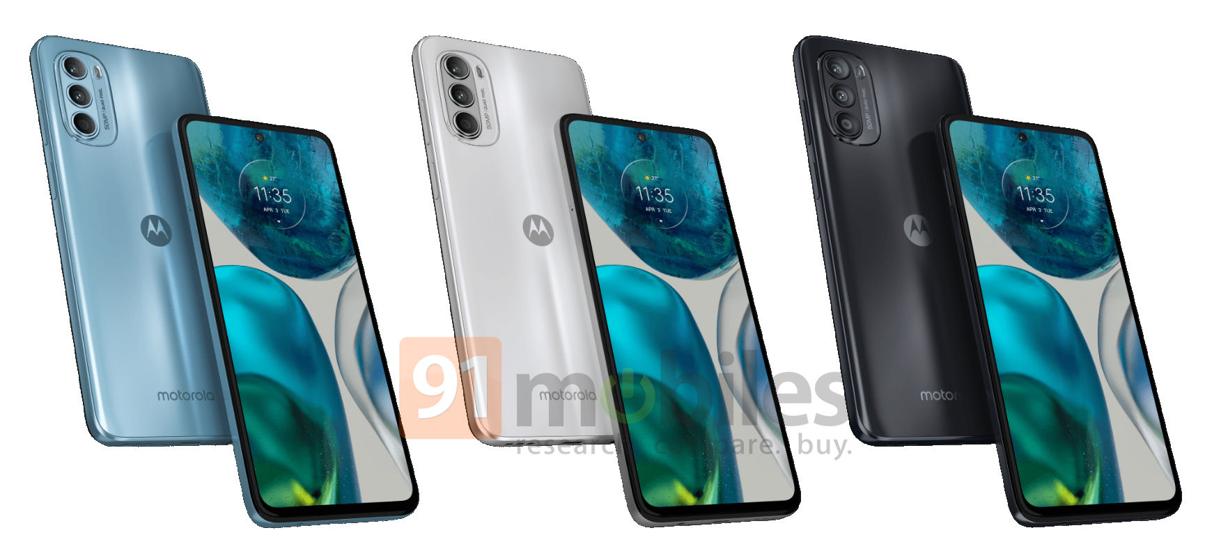 Motorola Moto G52 renders and specifications leaked ahead of launch ...