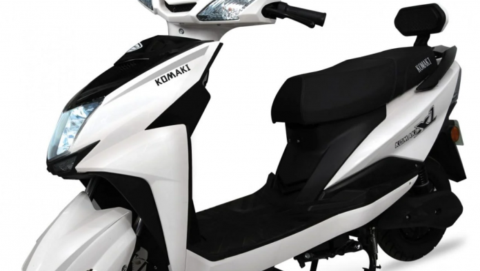 Komaki DT 3000 electric scooter to debut in India with a range of up to ...