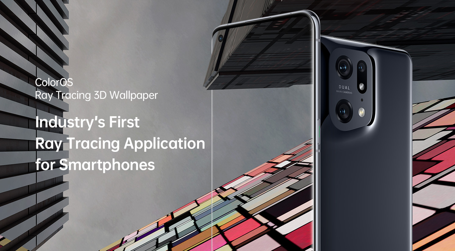 OPPO unveils 3D ray tracing wallpaper for the Find X5 Pro