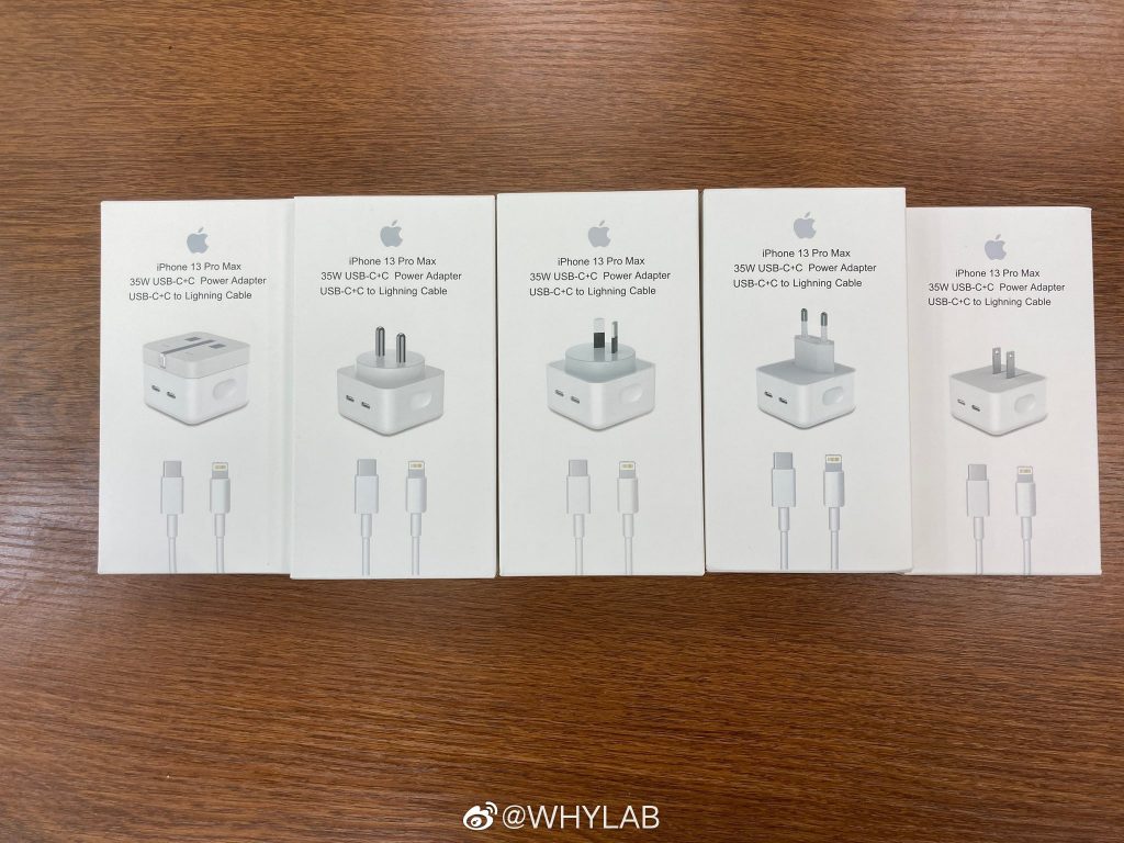 Apple’s 35W Dual USB-C Port Power Adapter’s retail packaging leaks ...