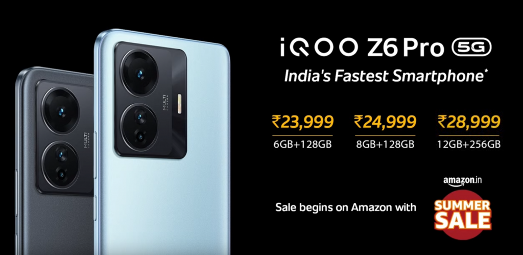 iQOO Z6 Pro 5G launched in India, with 90Hz display, Snapdragon 778G ...