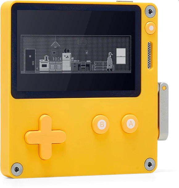 Panic’s Playdate is a retro handheld game console that may never run ...