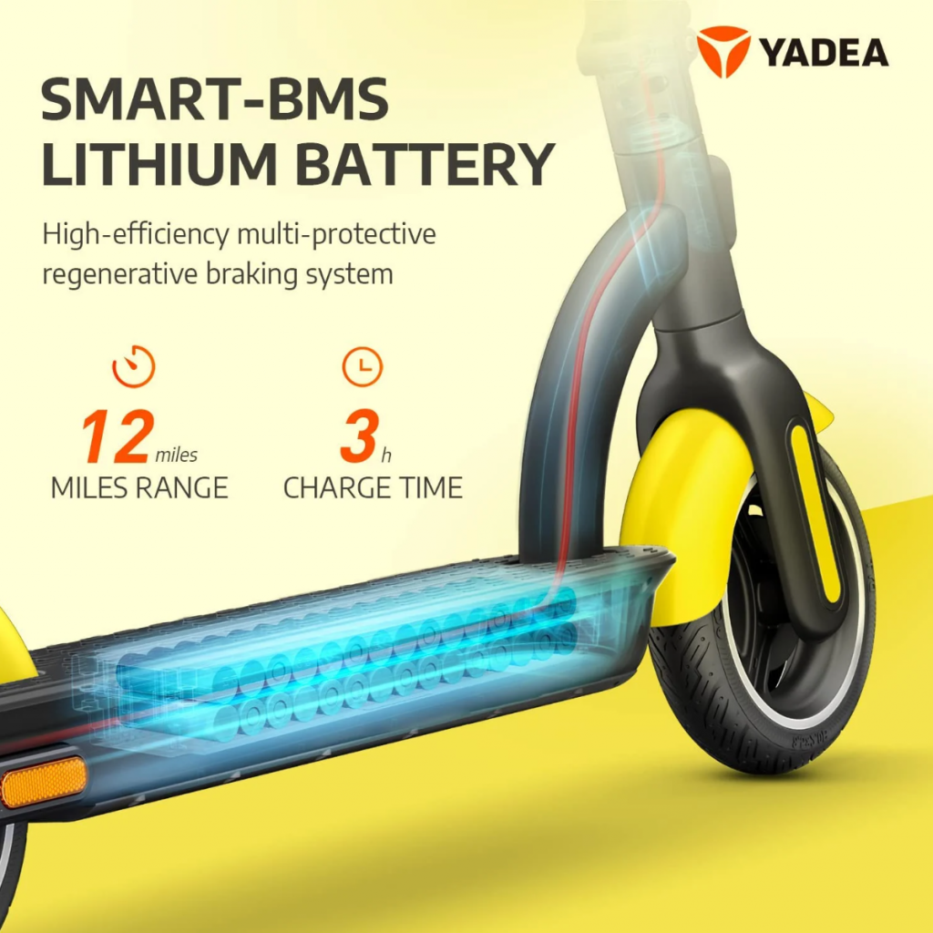 Yadea KS3 Lite electric scooter features a cool design & is affordable ...