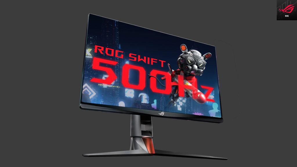 ASUS ROG Swift 500Hz gaming monitor unveiled at Computex 2022 - Gizmochina