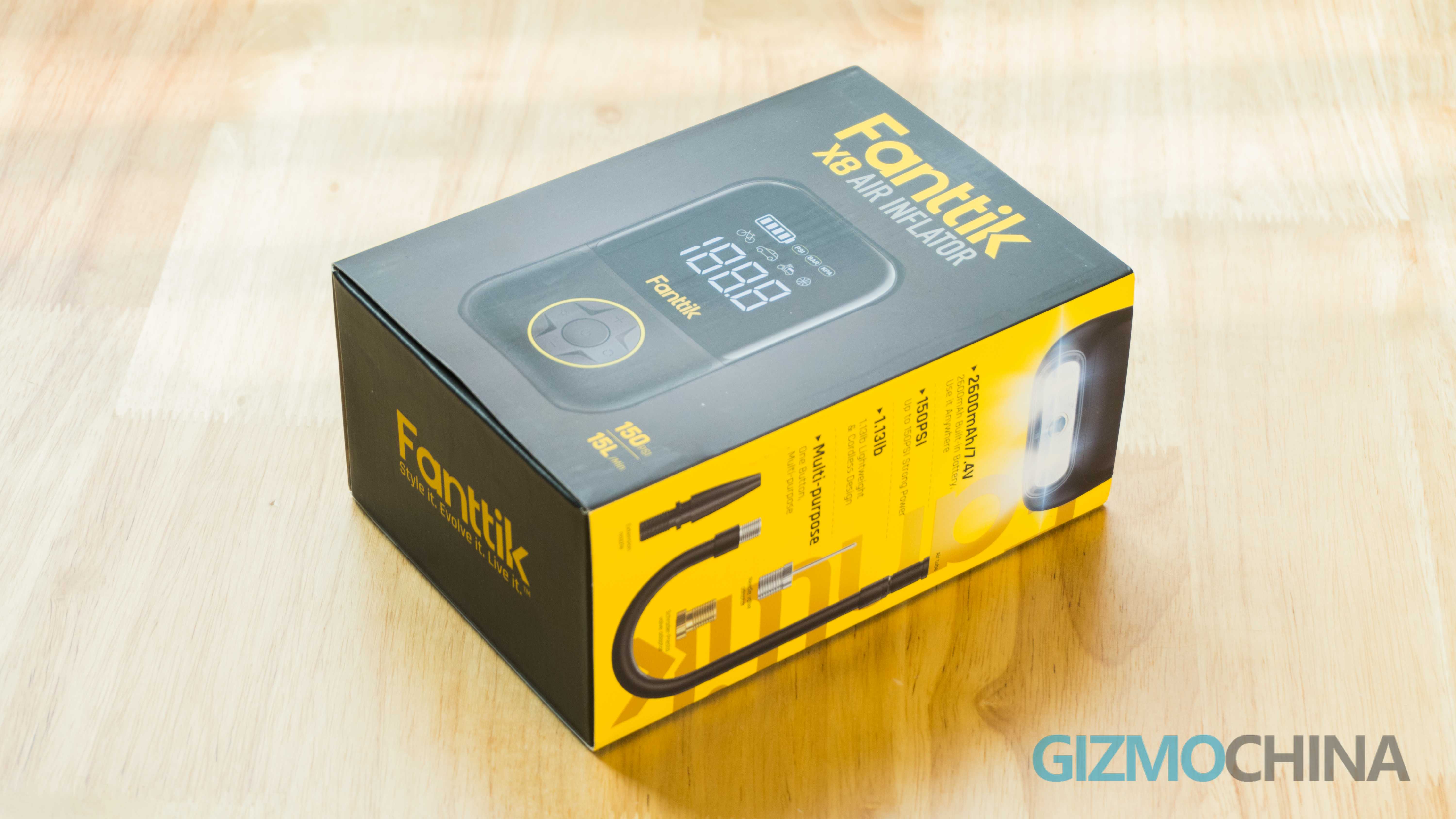 Fanttik X8 Air Tyre Inflator Review: Compact and Useful - Gizmochina