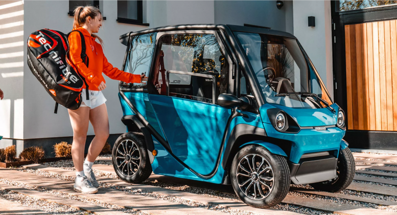 Squad Mobility announces the Squad two-seater EV with a solar roof ...