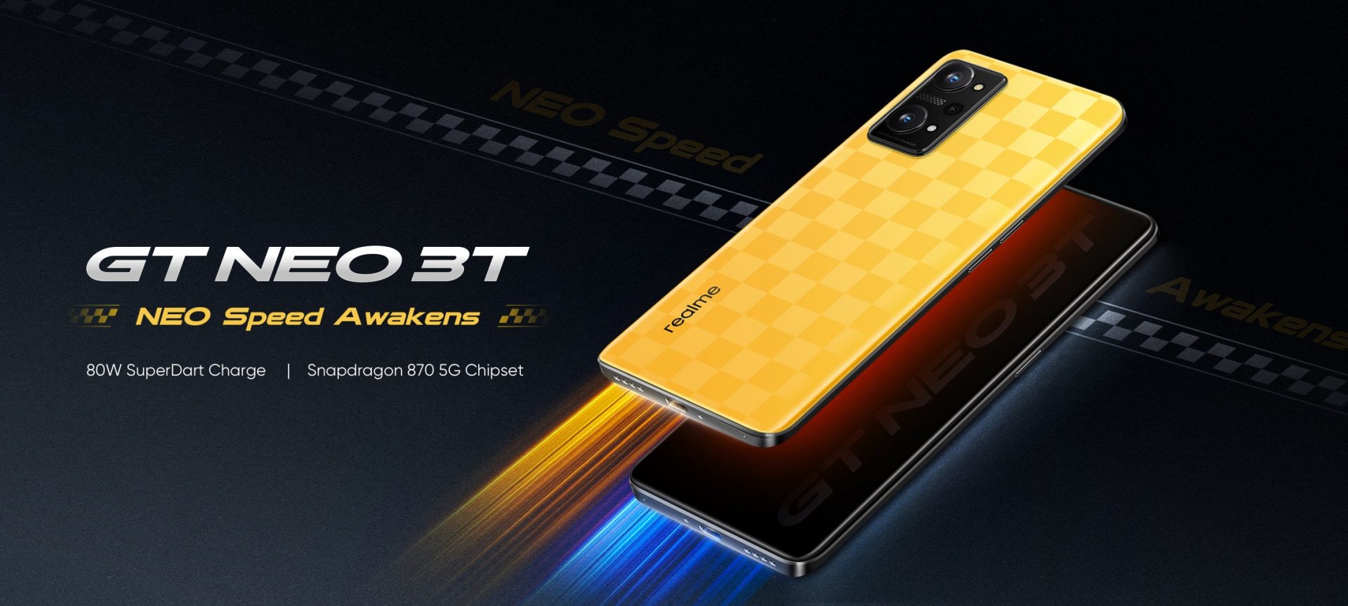 Realme GT Neo 3T marketing material leaks, specs & features unveiled ...