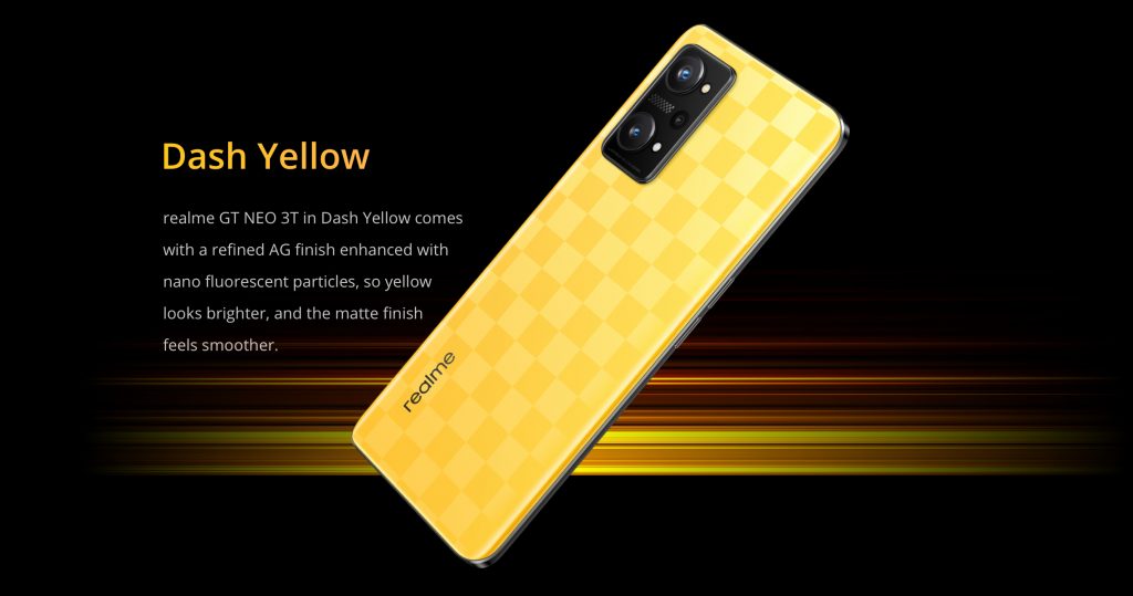 Realme GT Neo 3T marketing material leaks, specs & features unveiled ...