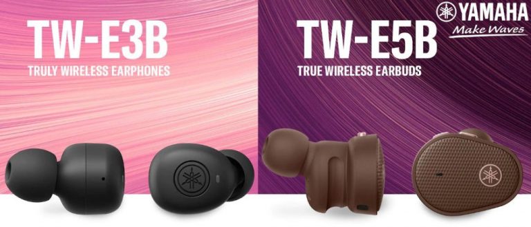 Yamaha launches TW-E3B & TW-E5B TWS Earbuds in India - Gizmochina