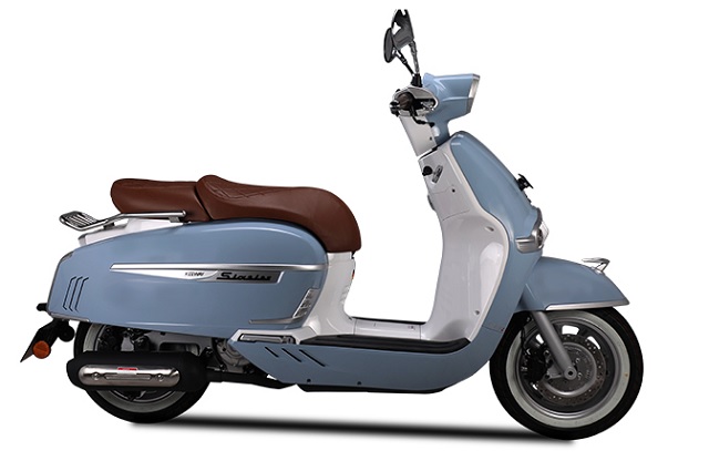 Keeway Sixties 300i with a retro Vespa-styled design launched in India ...