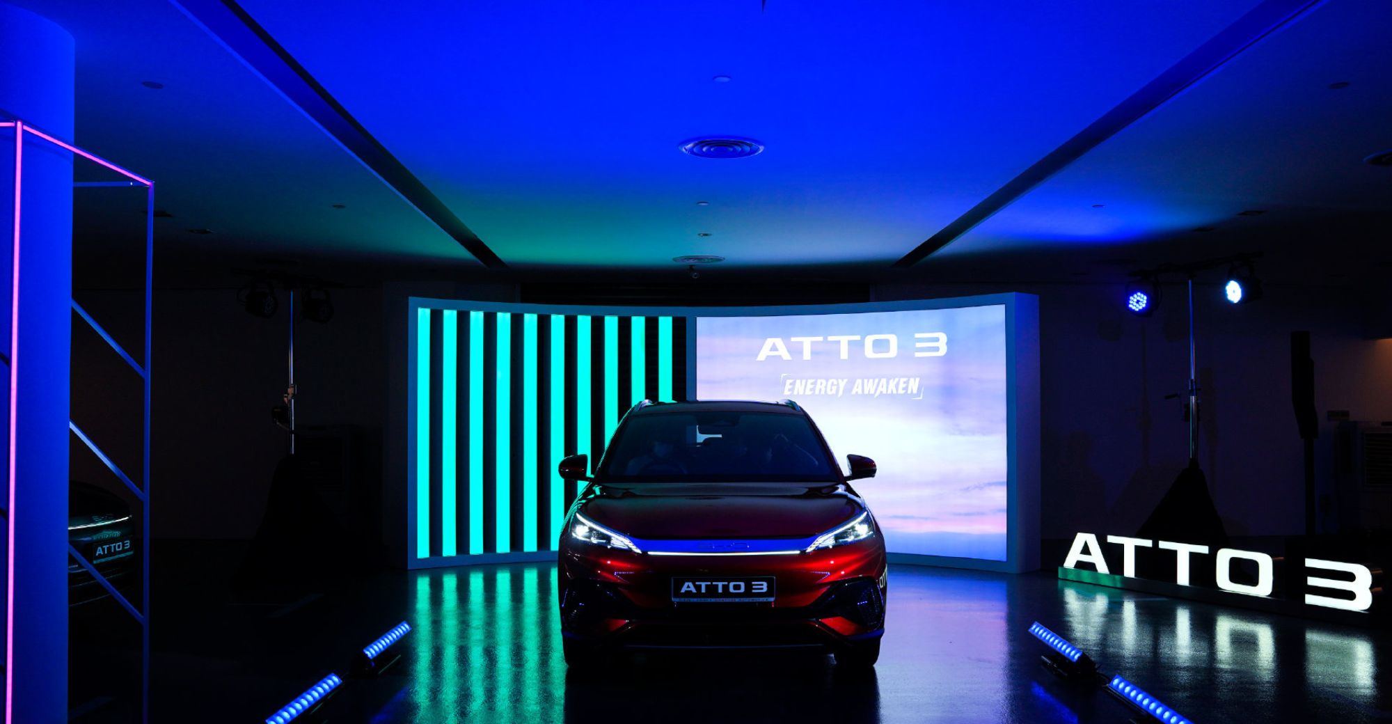 BYD teases Atto 3 electric SUV India launch, features 480km range & 201bhp - Gizmochina
