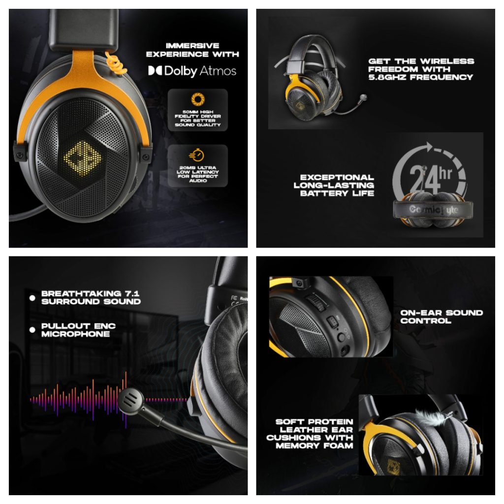 Cosmic Byte Equinox Kronos & Neutrino gaming headsets launched in India ...