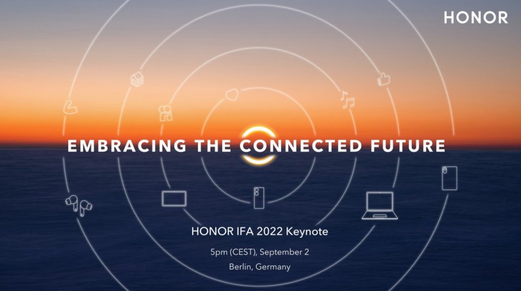 Honor confirms its keynote event for IFA 2022 hinting a new line-up of ...