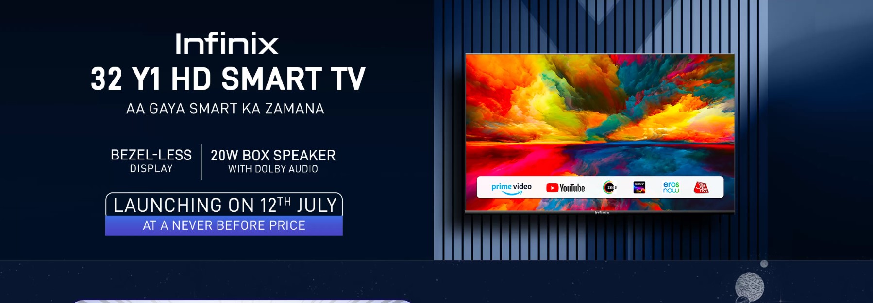 Infinix 32 Y1 HD smart TV with 20W speakers to launch in India on July ...