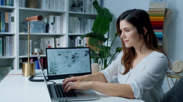 Philips launches a new portable monitor - Gizmochina