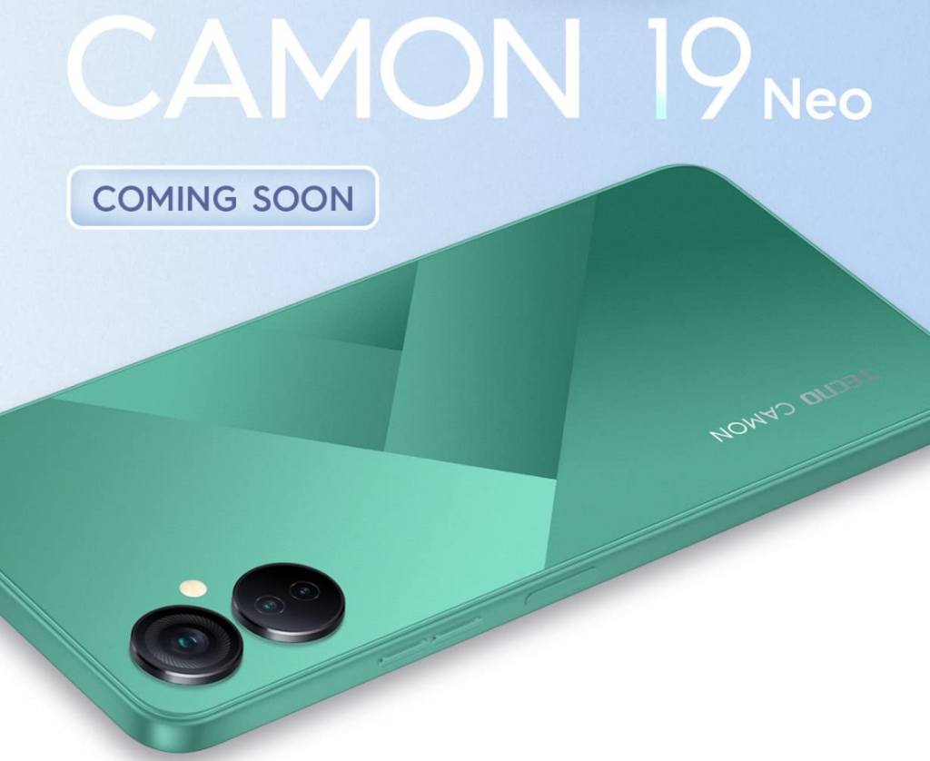 Tecno Camon 19, 19 Neo design & specs teased ahead of Indian launch ...