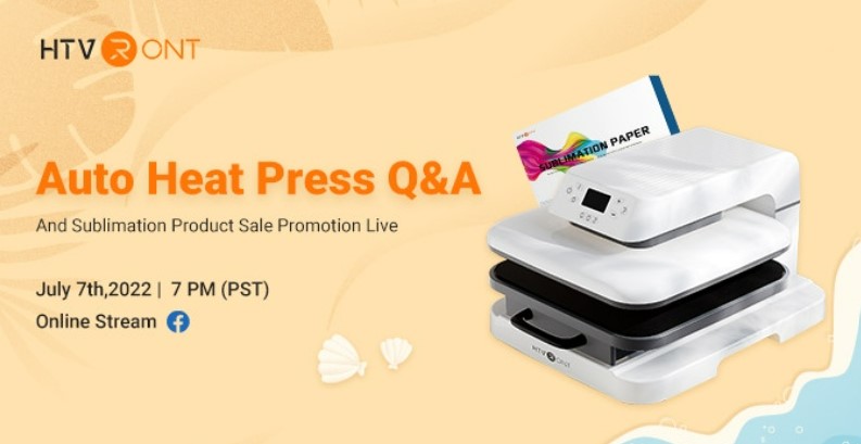 HTVRONT launches Worlds First Heat Press with Auto Pressure Exertion on ...