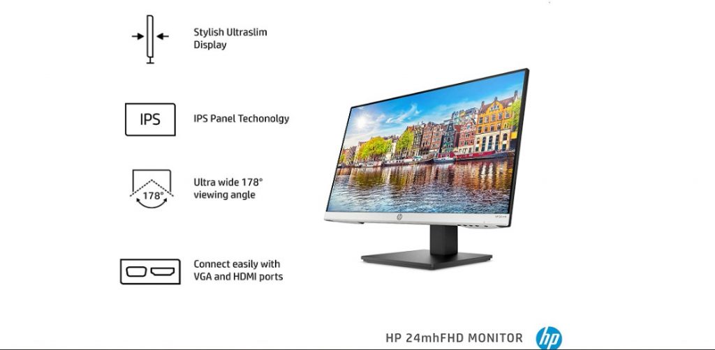 Get HP 24mh FHD Monitor for $149.99 (Retail Price $175) - Gizmochina