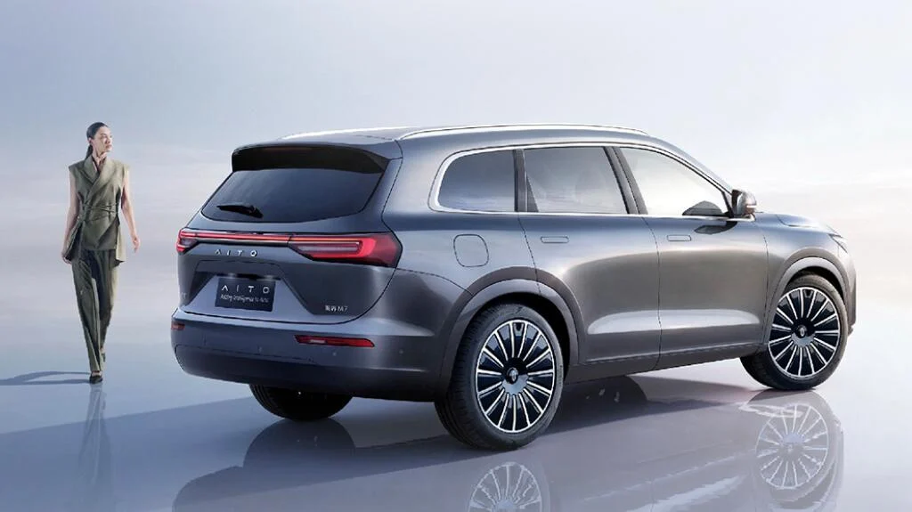 Huawei-backed car maker launches the Aito M7 electric SUV in China ...