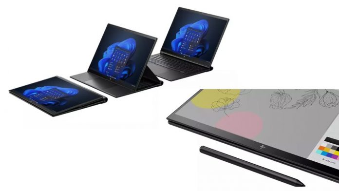 HP Dragonfly Folio G3 with pull forward design, 12th generation Core i7 ...