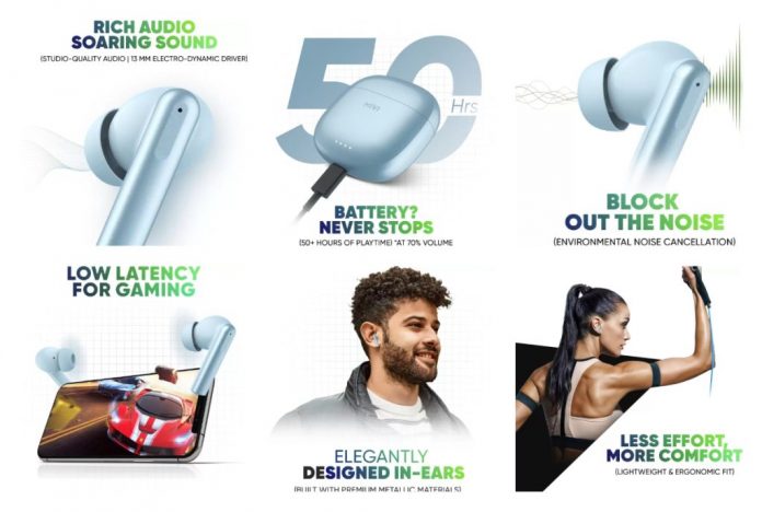 Mivi Duopods A550, F70, & Collar Classic Pro earbuds launched in India ...
