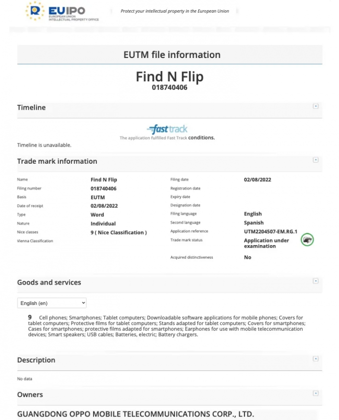 OPPO Find N fold, N Flip monikers registered, launch likely this year ...