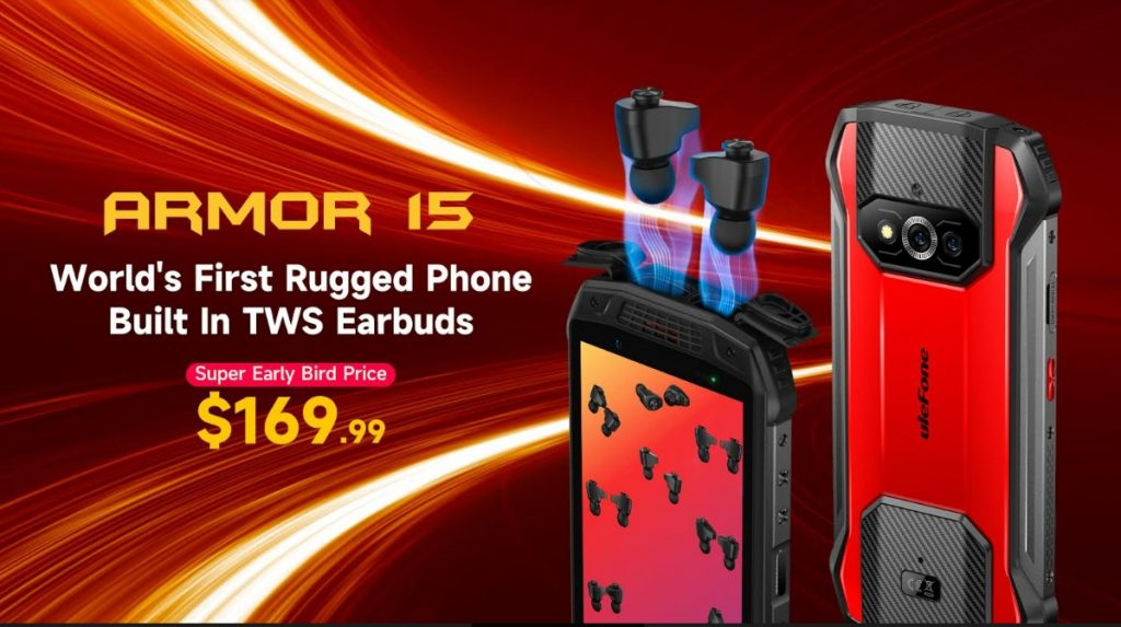 Ulefone Launches Armor 15 World's First Rugged Smartphone with built-in ...