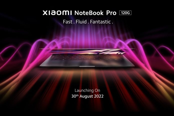 Xiaomi NoteBook Pro 120G to launch in India on August 30 - Gizmochina