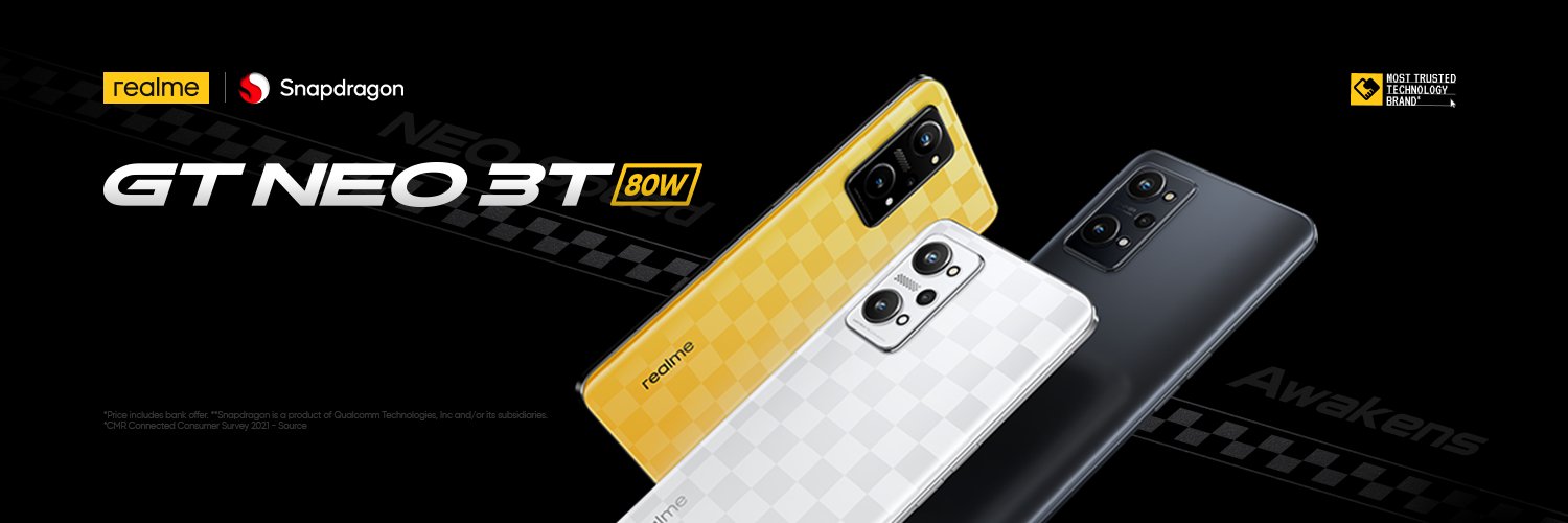 Realme GT Neo 3T with E4 AMOLED, Snapdragon 870 & 80W fast charging ...